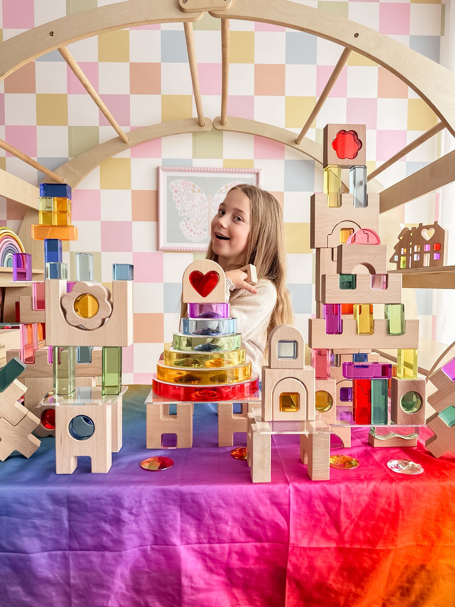 Lucite Blocks, Gemstone blocks and building – My Little Creator