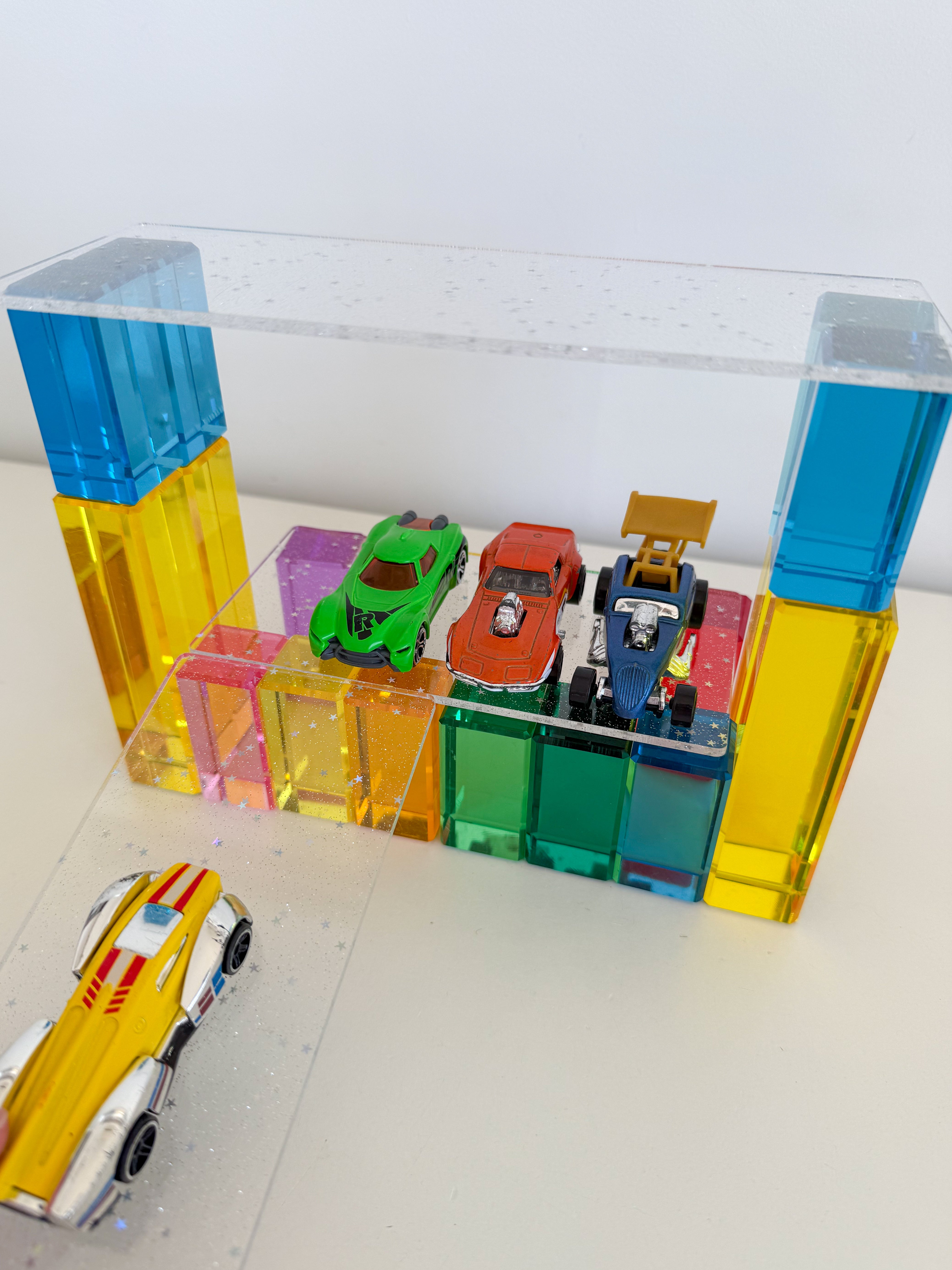 Glitter Acrylic Building Platforms (Rectangle) – My Little Creator